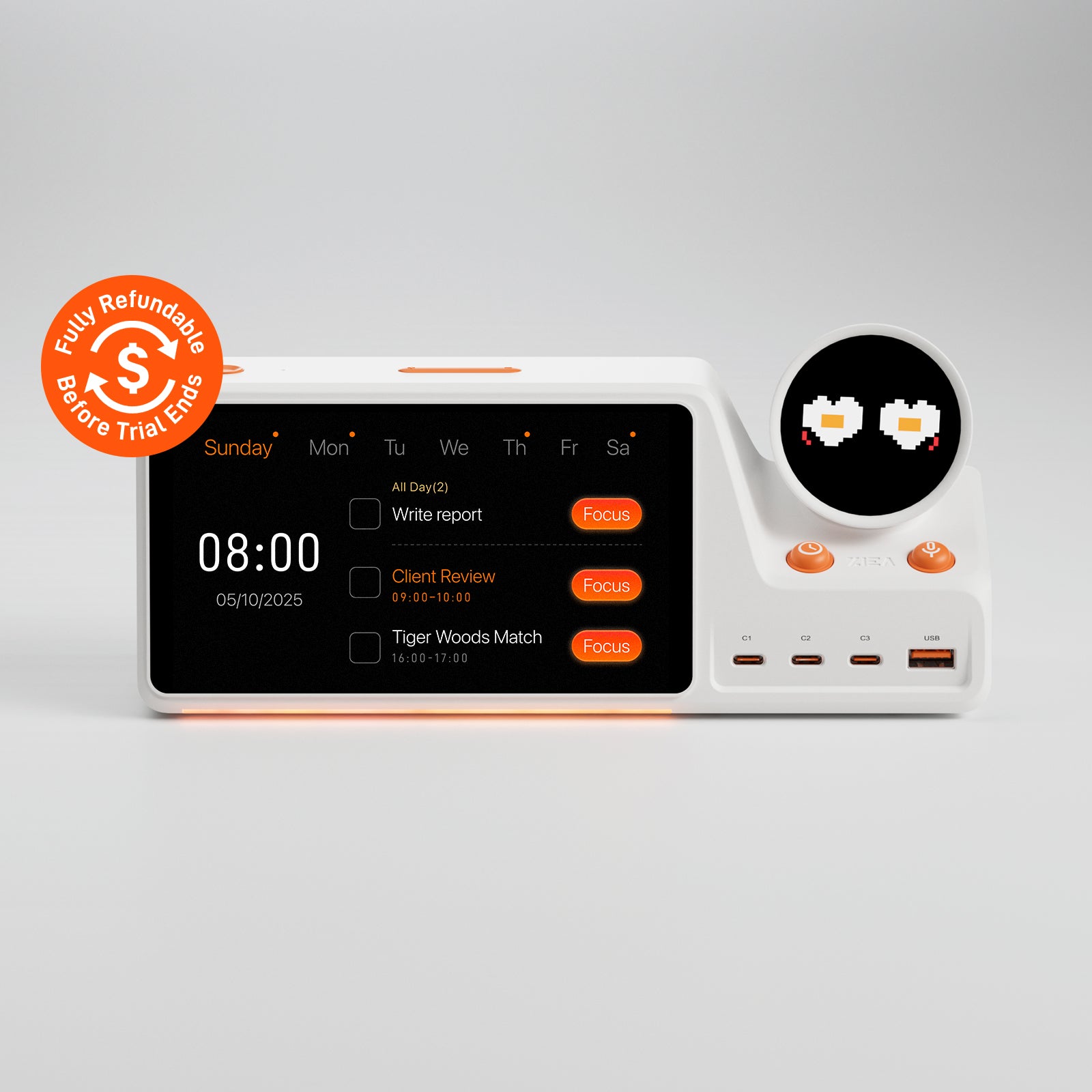 ZIEA One - The device that reclaims your focus.